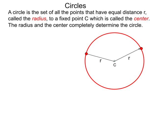 17 conic sections circles-x | PPT