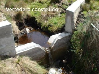 Construcción de vertederos (estructuras de control hidráulico) | PDF