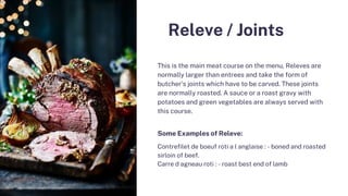 17 course french classical menu | PDF