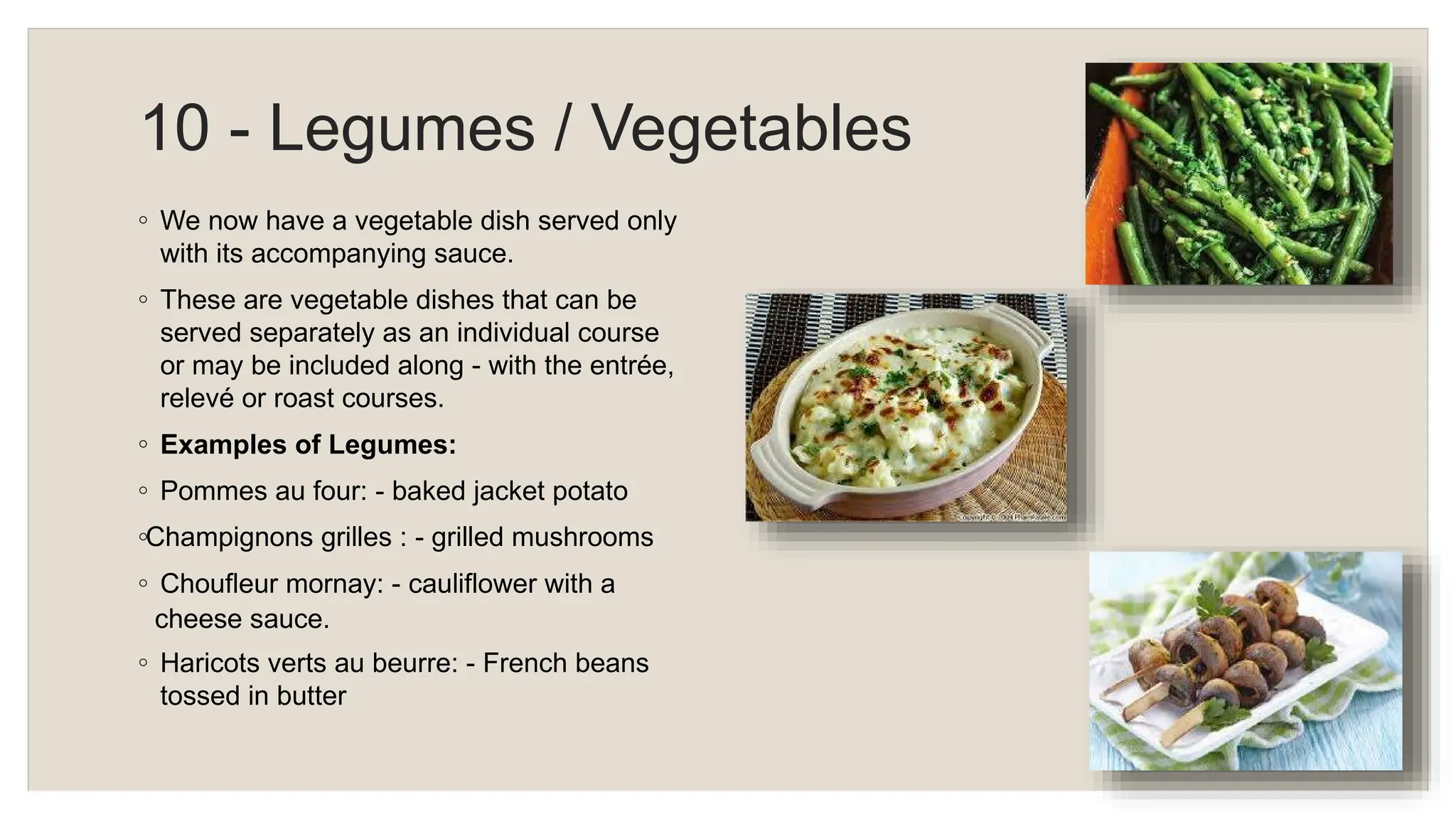 17 French classical menu with description | PPTX