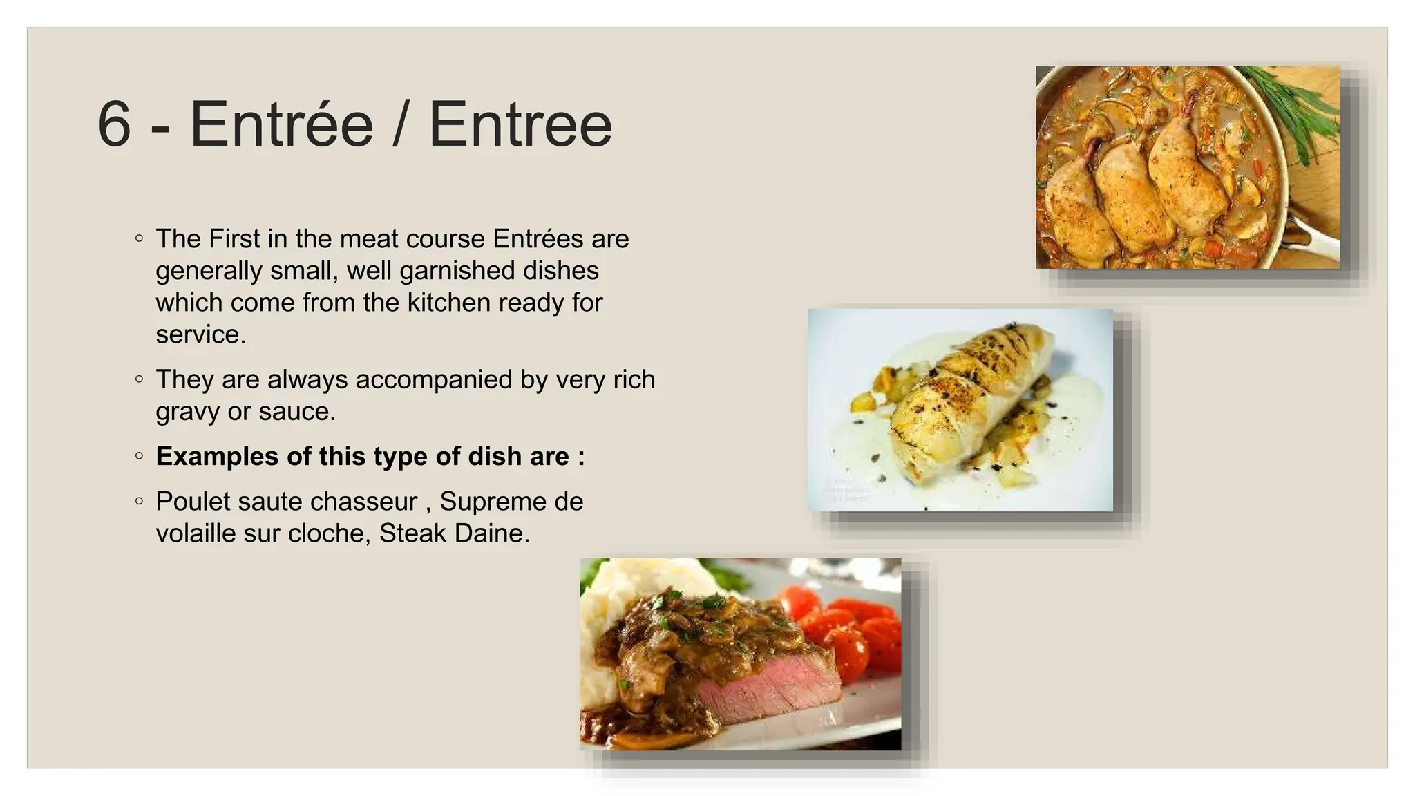 17 French classical menu with description | PPTX