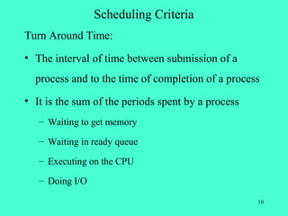 17 cpu scheduling and scheduling criteria | PPT