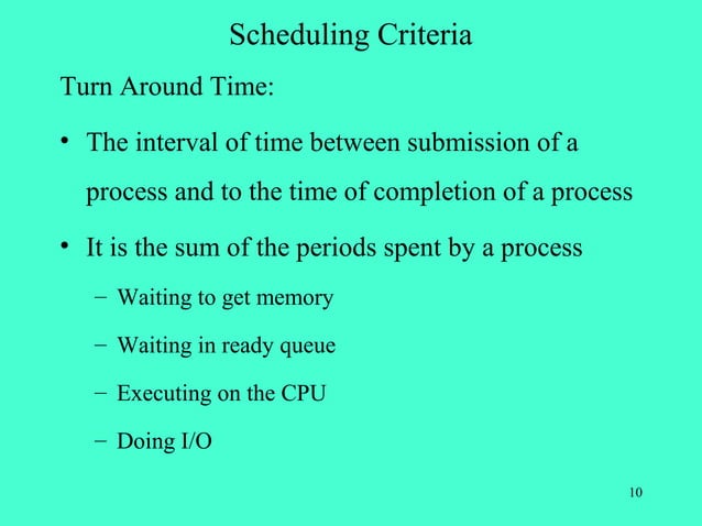 17 Cpu Scheduling And Scheduling Criteria Ppt Operating Systems Computer Software And