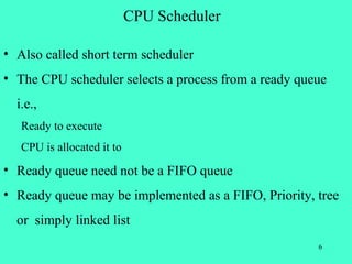 17 cpu scheduling and scheduling criteria | PPT