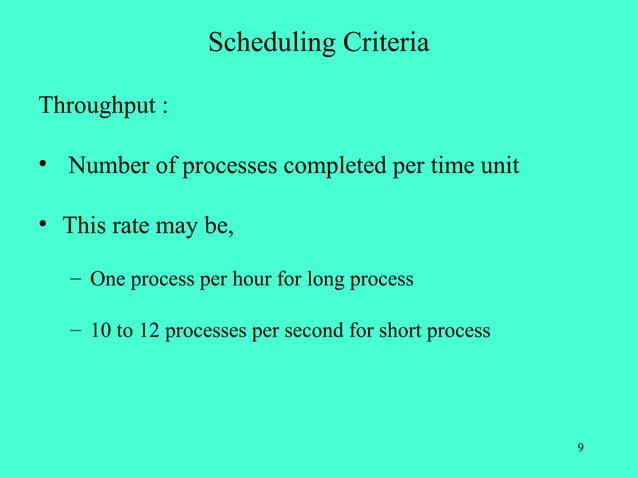 17 cpu scheduling and scheduling criteria | PPT | Operating Systems | Computer Software and ...