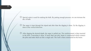 Under-Rreamed Piles | PPTX