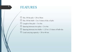 Under-Rreamed Piles | PPTX