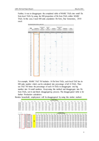 HAOLI-UBPL756 Desoto Travel Demand Models | PDF