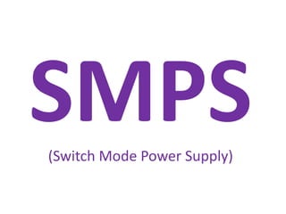 SMPS | PPTX
