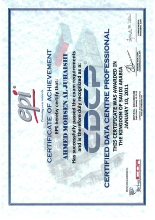 CDCP certificate | PDF