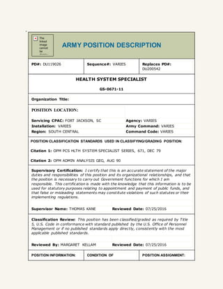 HEALTH SYSTEM SPECIALIST | PDF