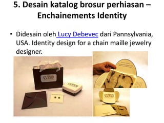 17 desain katalog perhiasan brosur permata | PPTX