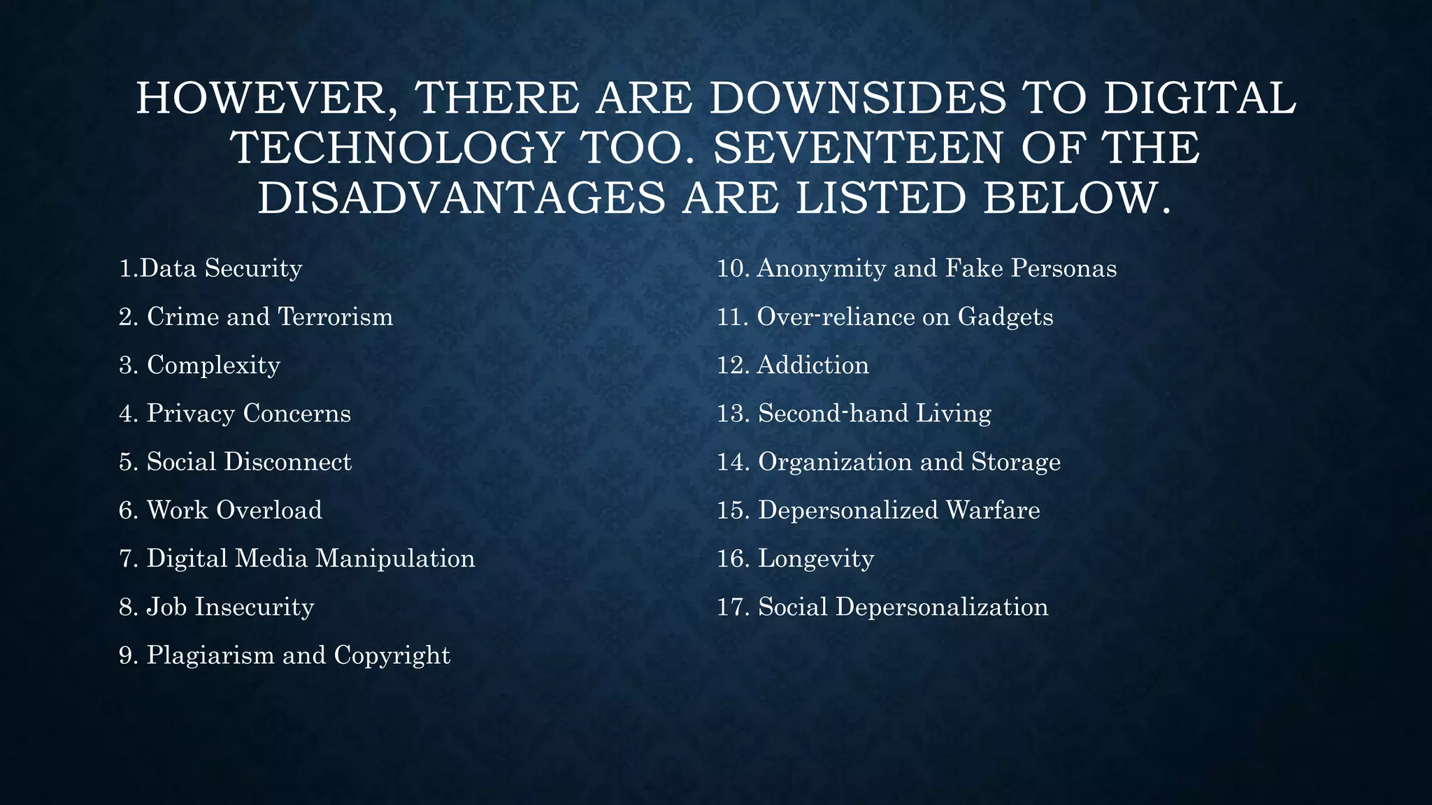 17 Disadvantages of Digital Technology.pptx