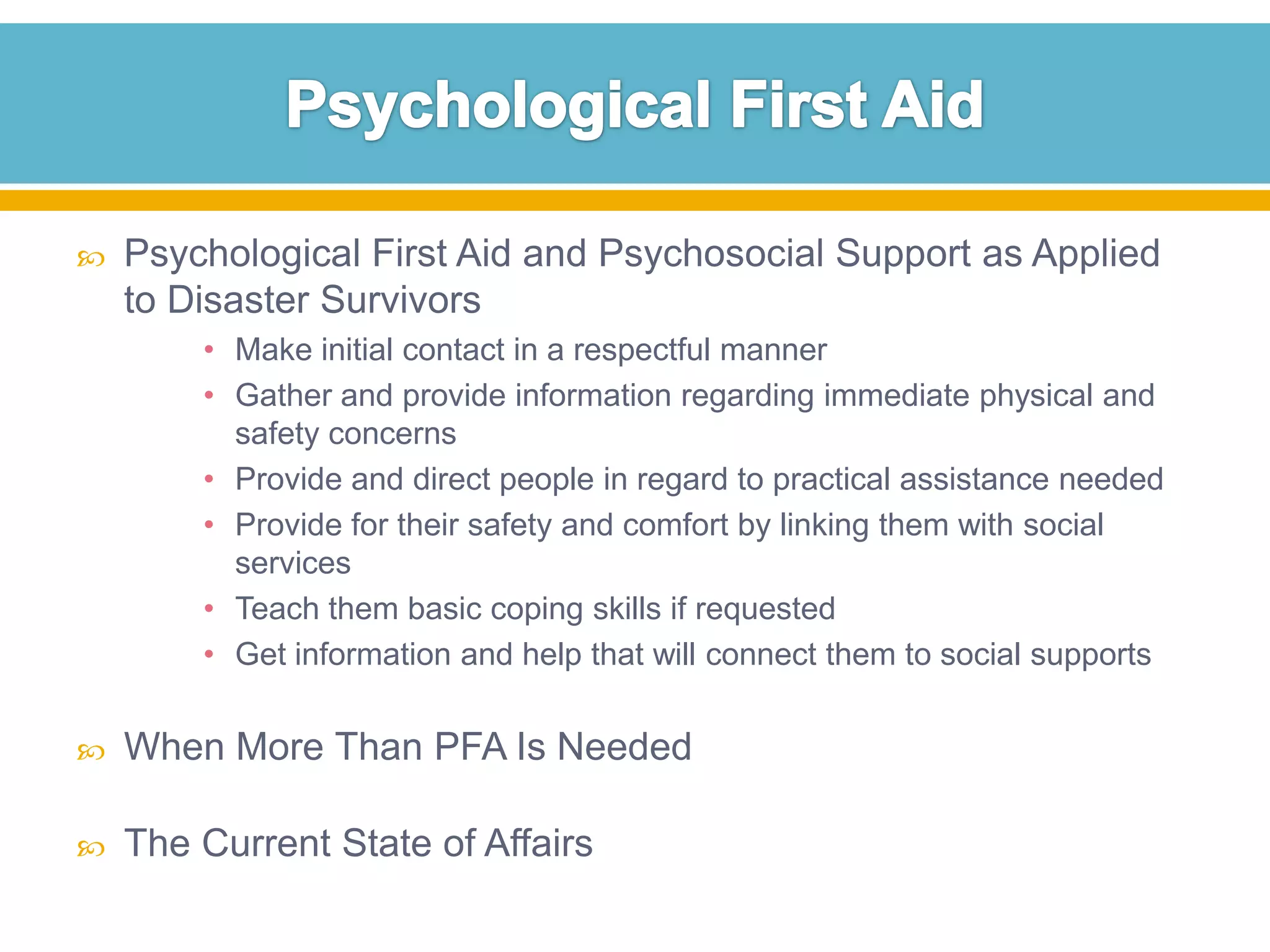 17 disaster response | PPTX