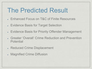 Crime Linkage Presentation | PPTX