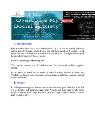 17 easy ways to become a happier and calmer person - Depression Cure ...