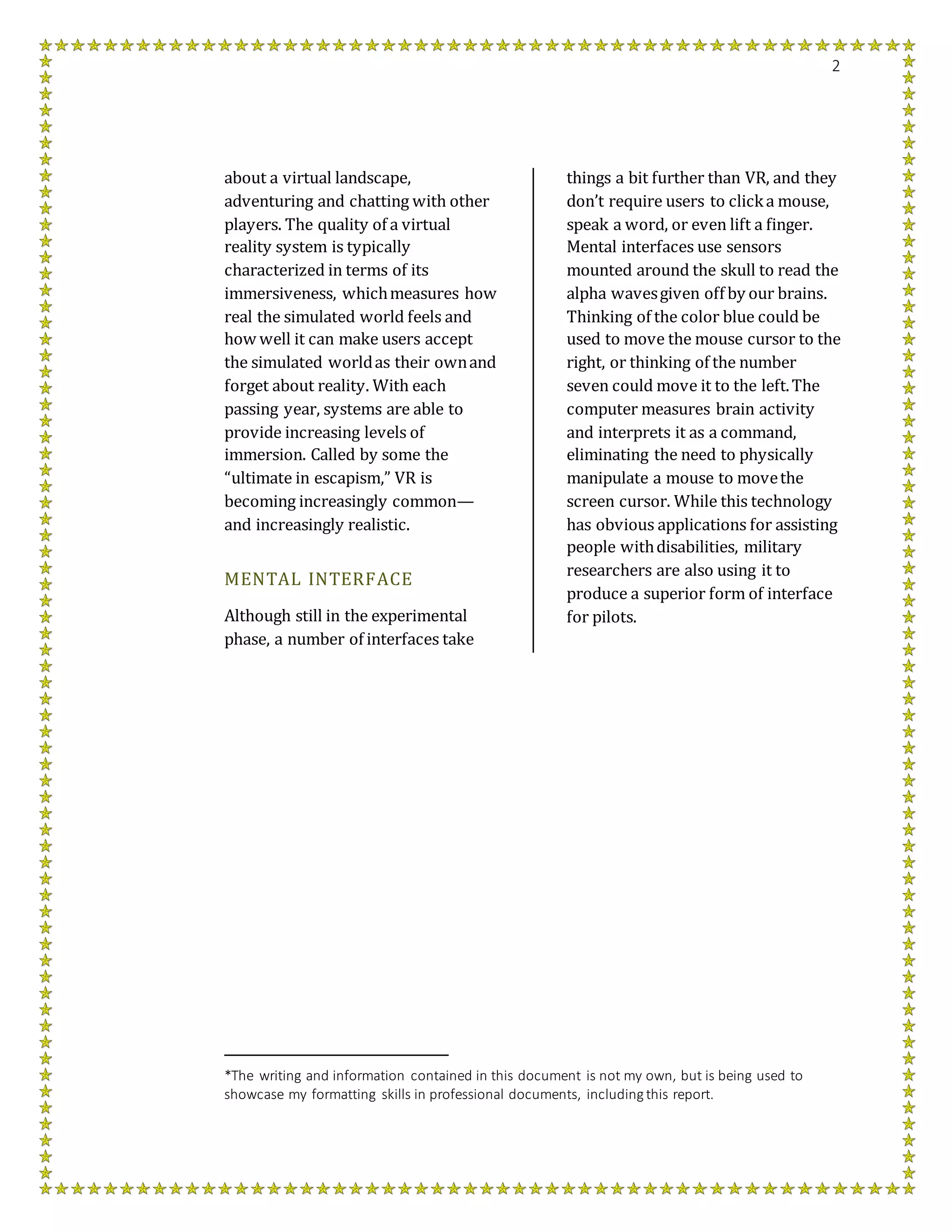 Two-Column Newsletter | DOCX