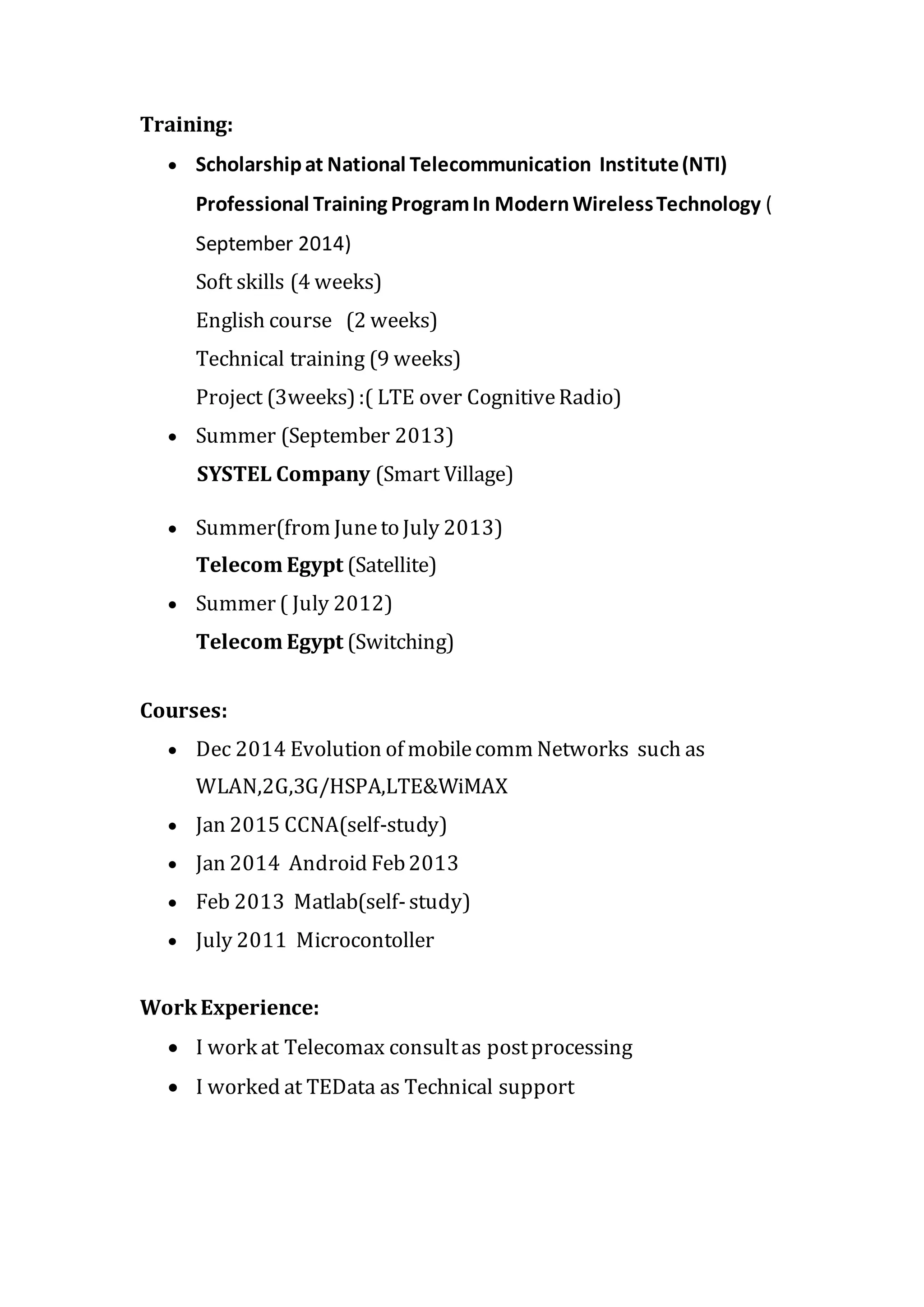 Manar Abdo Resume | PDF