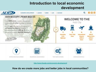 Economic development intro | PPT