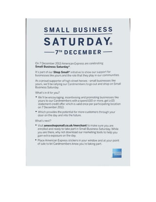 AMEX Thru-the-line Campaign Metrix | DOCX