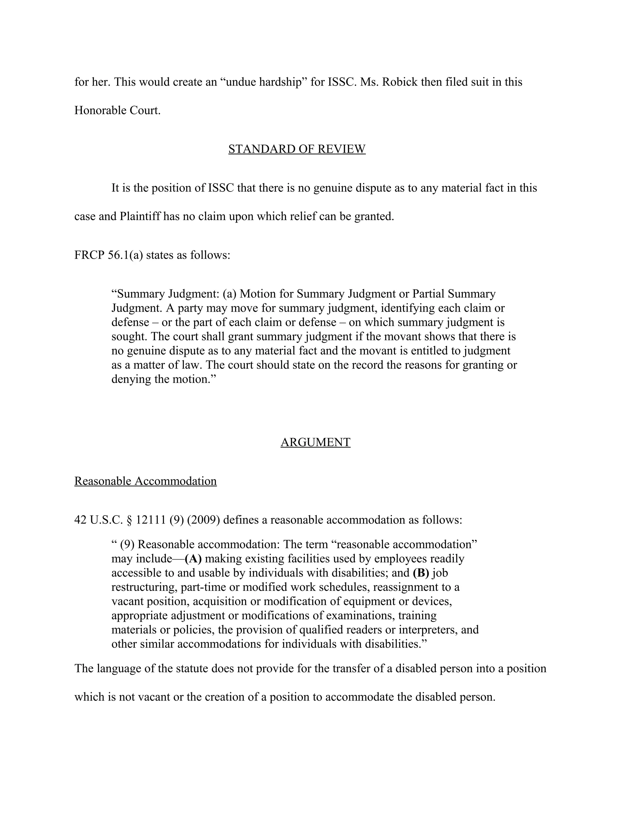 Toni Harrington legal brief | DOC