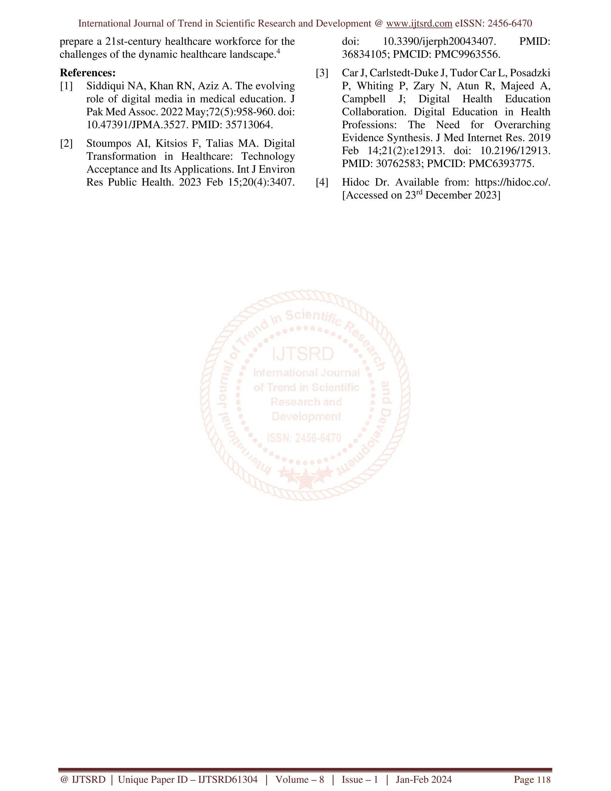 Elevating Medical Education The Role of Digital Evolution in ...