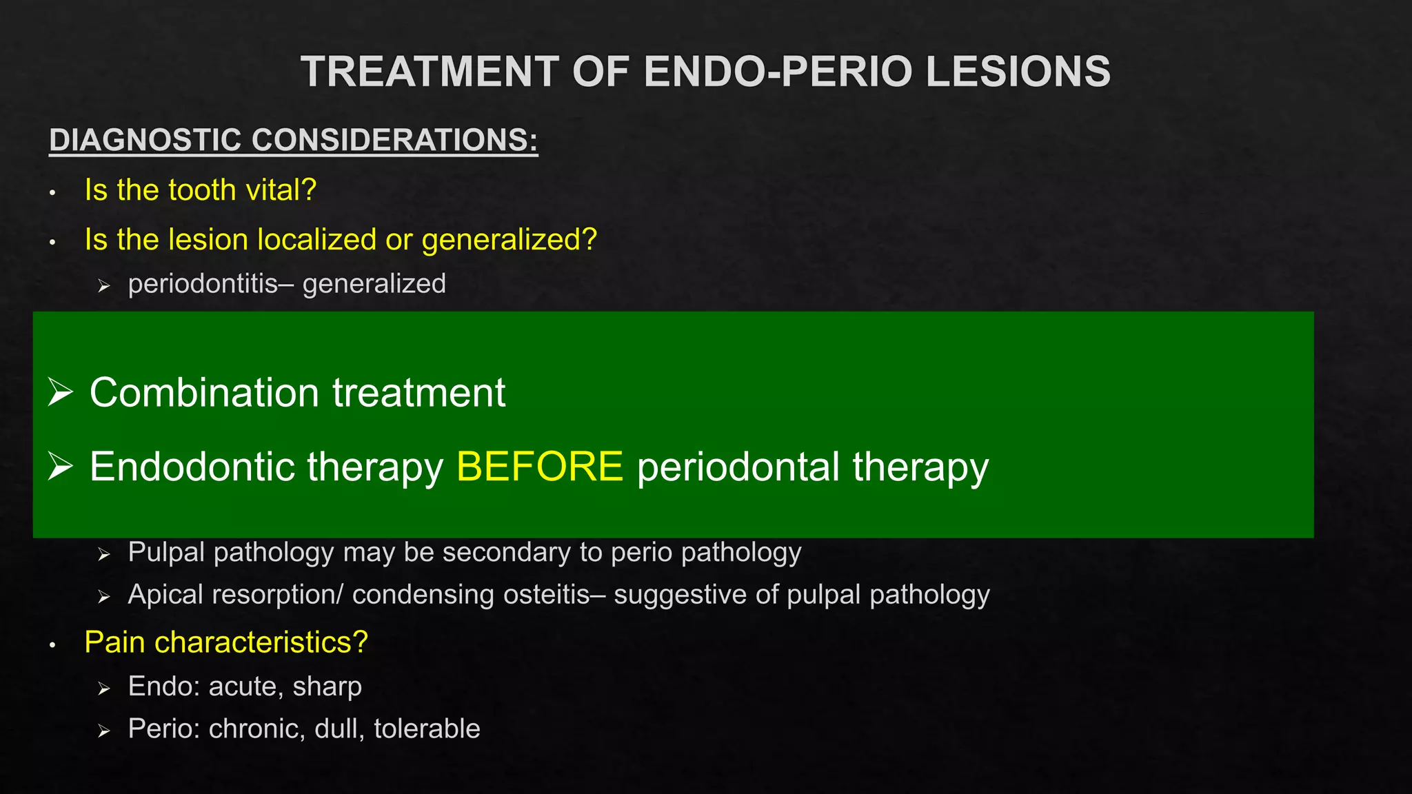 ENDO-PERIO LESIONS | PPTX