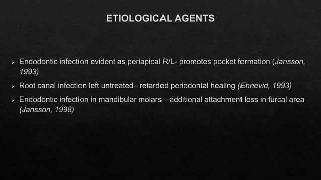 ENDO-PERIO LESIONS | PPTX | Dental Health | Diseases and Conditions