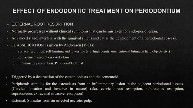 ENDO-PERIO LESIONS | PPTX | Dental Health | Diseases and Conditions