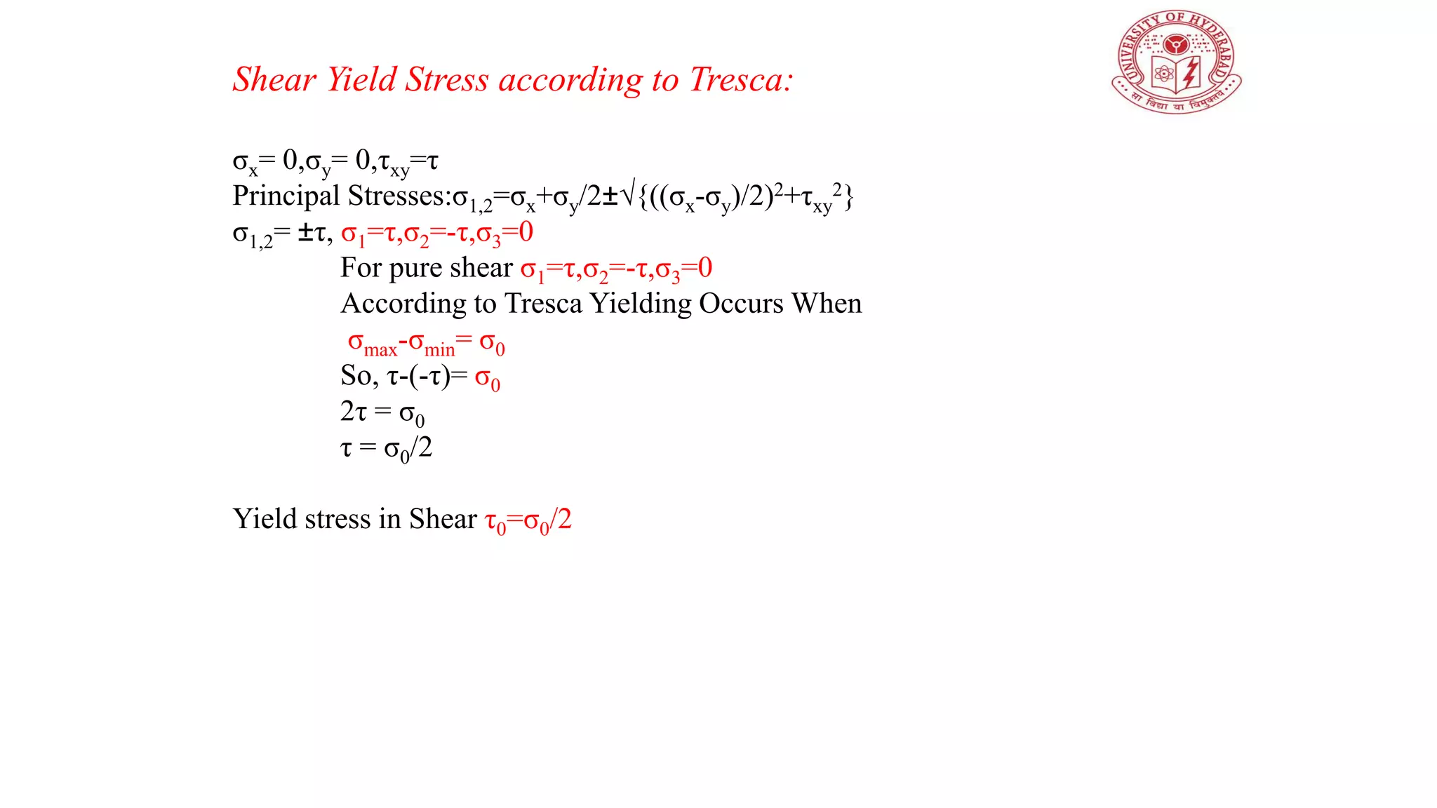 mahfooz_yield criteria lab | PPTX