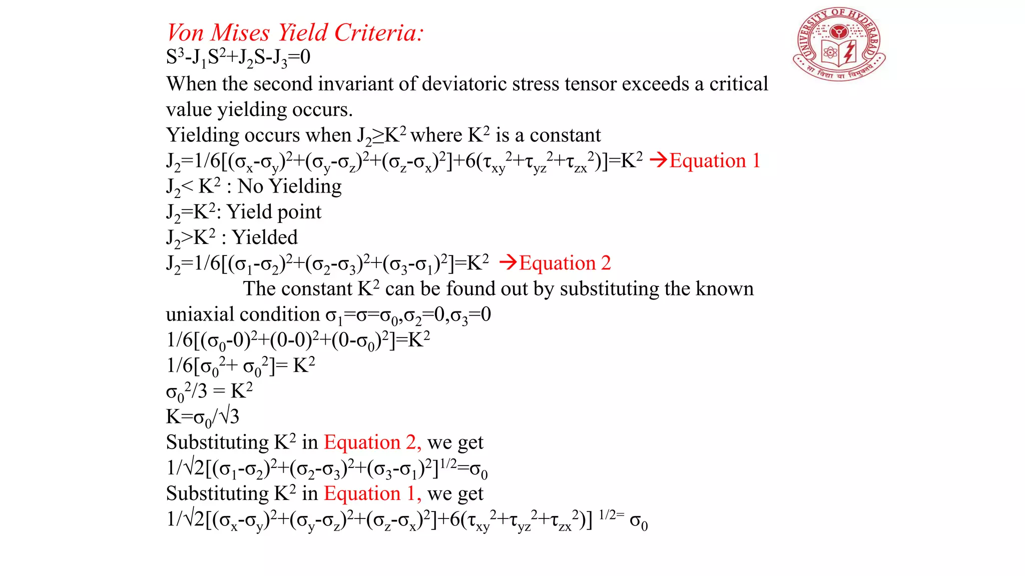 mahfooz_yield criteria lab | PPTX