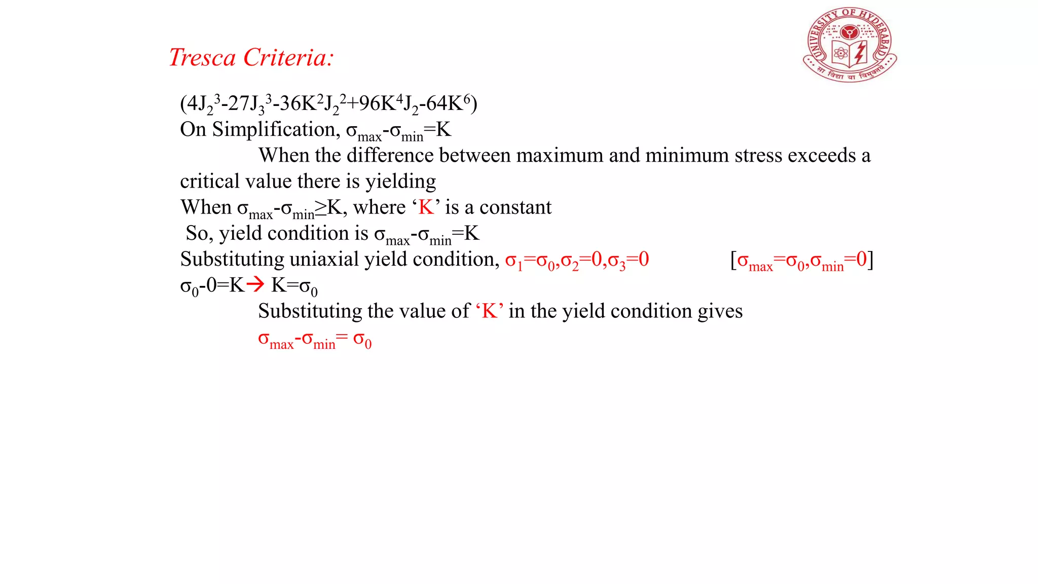 mahfooz_yield criteria lab | PPTX