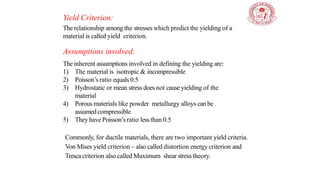 mahfooz_yield criteria lab | PPTX