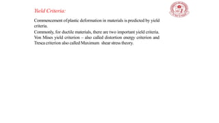 mahfooz_yield criteria lab | PPTX