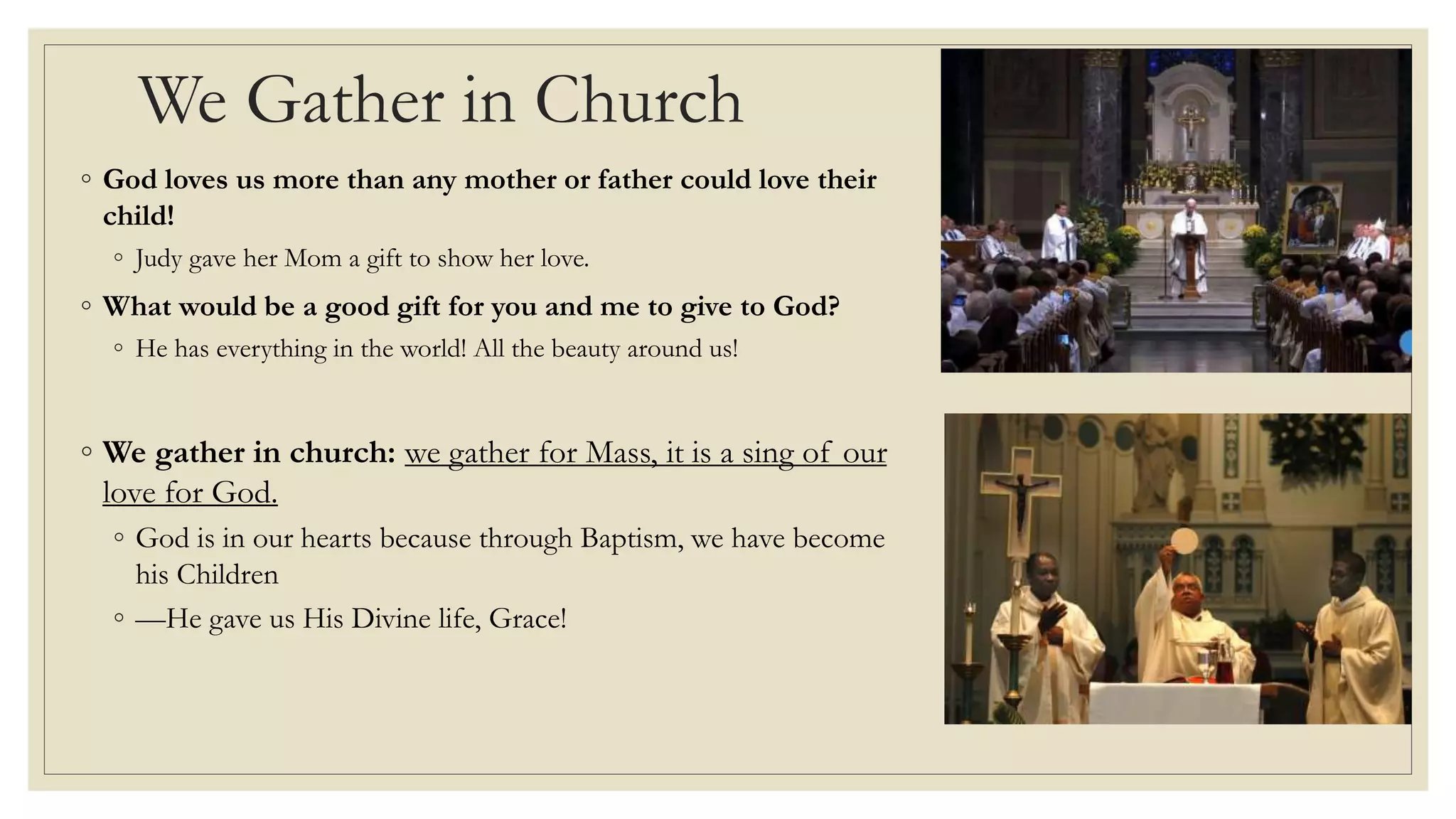 Eucharist for kids | PPTX