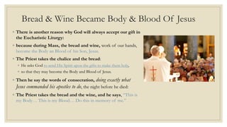 Eucharist for kids | PPTX