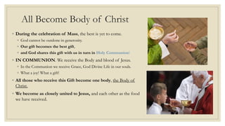 Eucharist for kids | PPTX