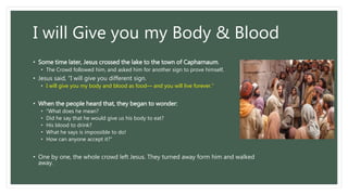Eucharist for kids | PPTX