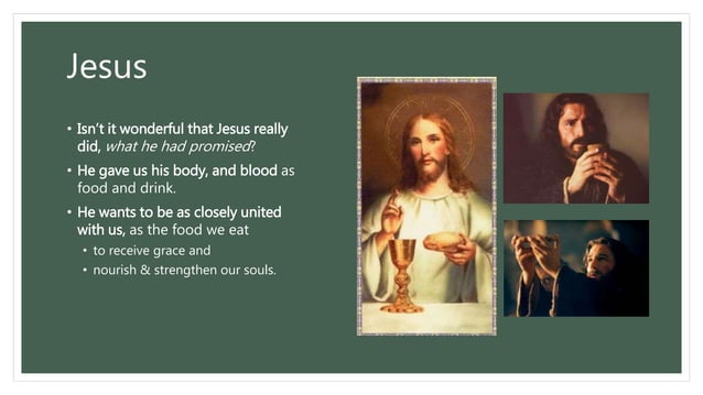 Eucharist for kids | PPTX | Christianity | Religion & Spirituality
