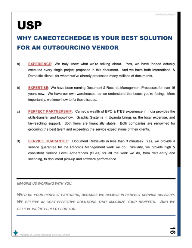 CTS Profile - Sep 2016 | PDF