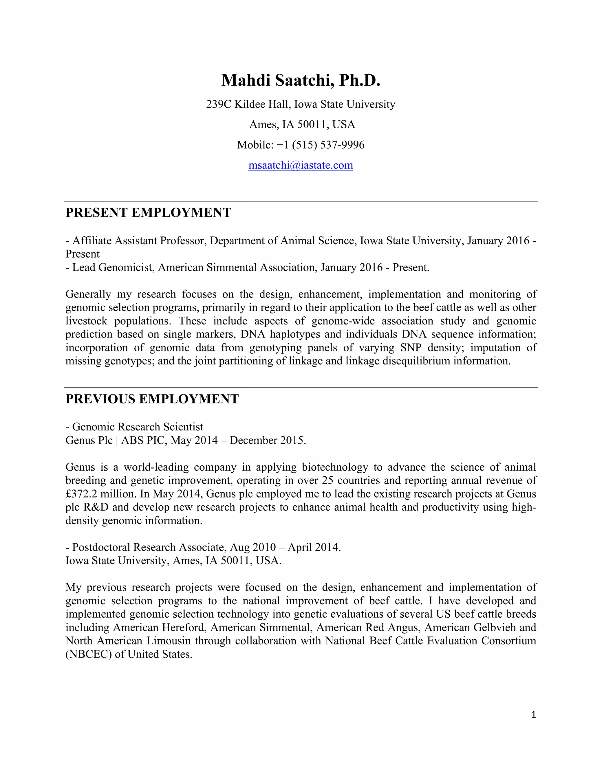 Mahdi_Saatchi_CV | PDF