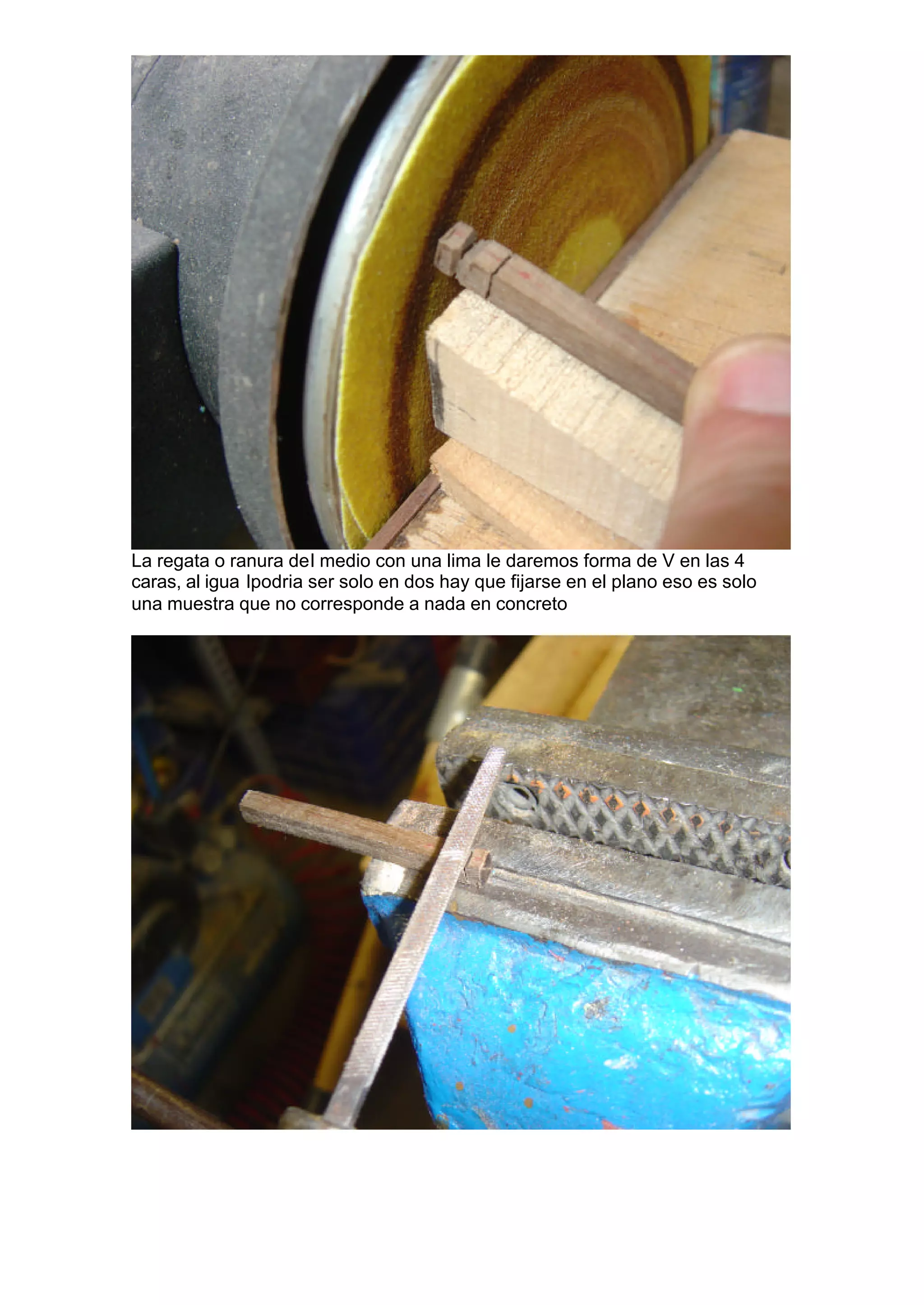 Fabricacion de bitas iguales