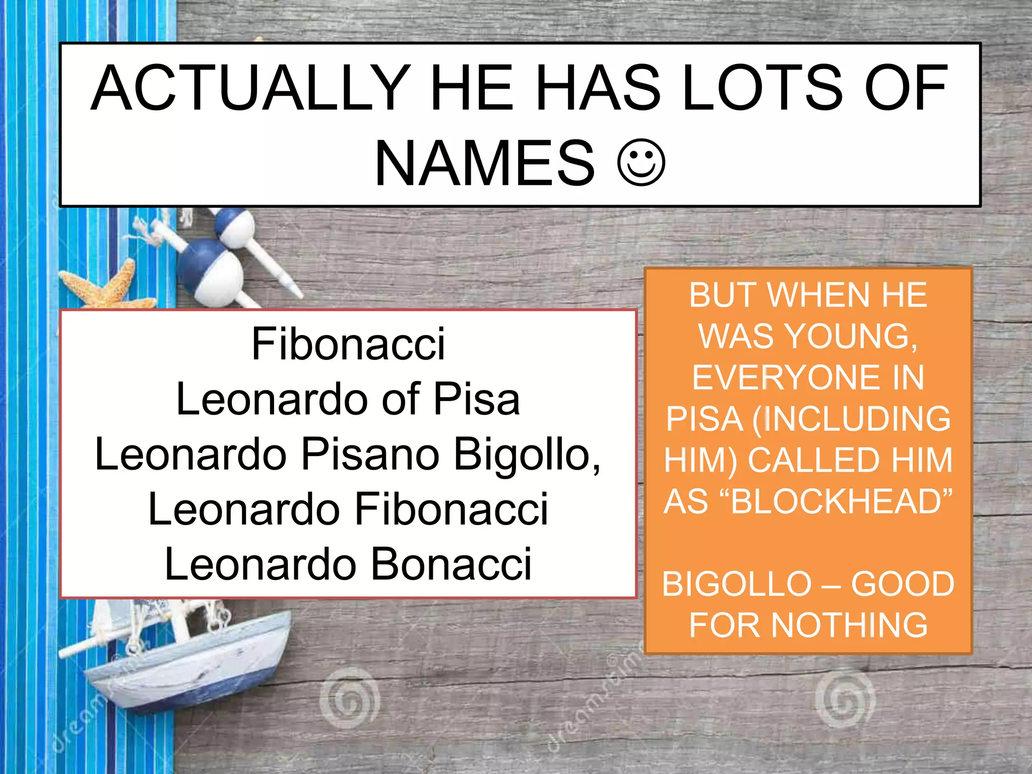 Fibonacci The Man of Numbers | PPTX