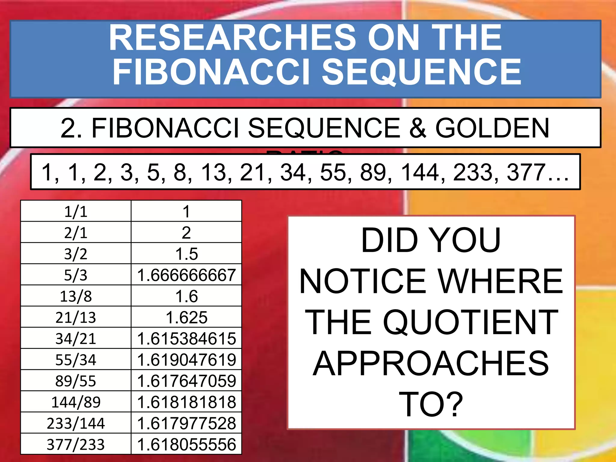 Fibonacci The Man of Numbers | PPTX
