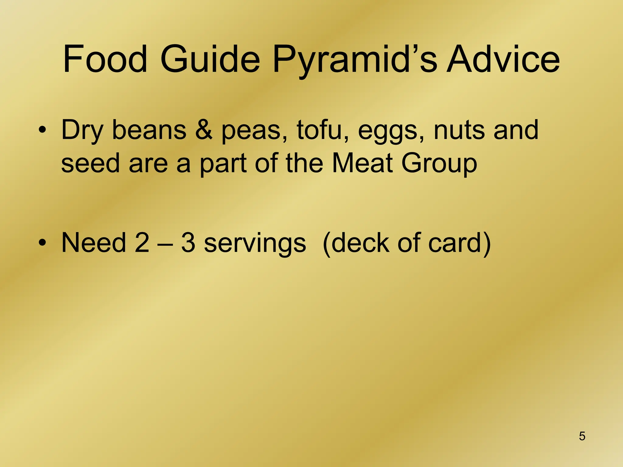 Meat, poultry and fish notes on commodities | PPT