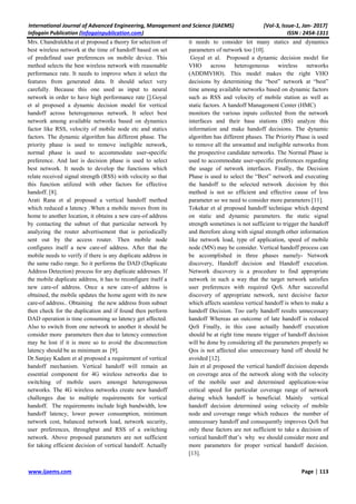 Fuzzy Based Vertical Handoff Decision Controller for Future Networks | PDF | Computer Networking ...
