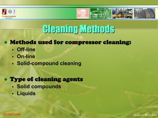 Gas Turbine Generator Compressor Cleaning | PDF | Home Appliances ...