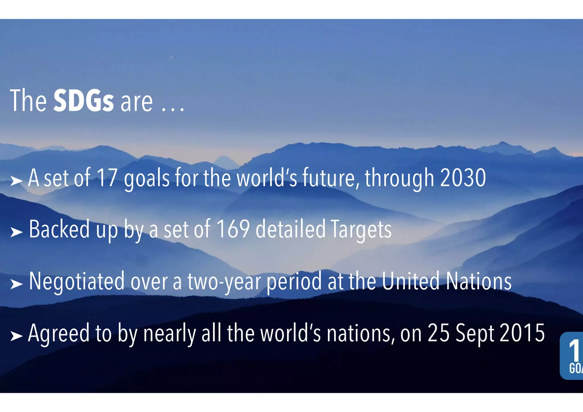 SDG 17 goals - Basic Slide Set | PDF