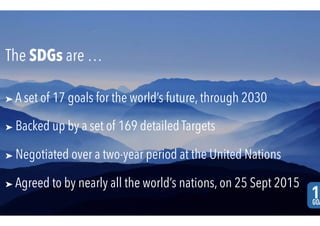 SDG 17 goals - Basic Slide Set | PDF