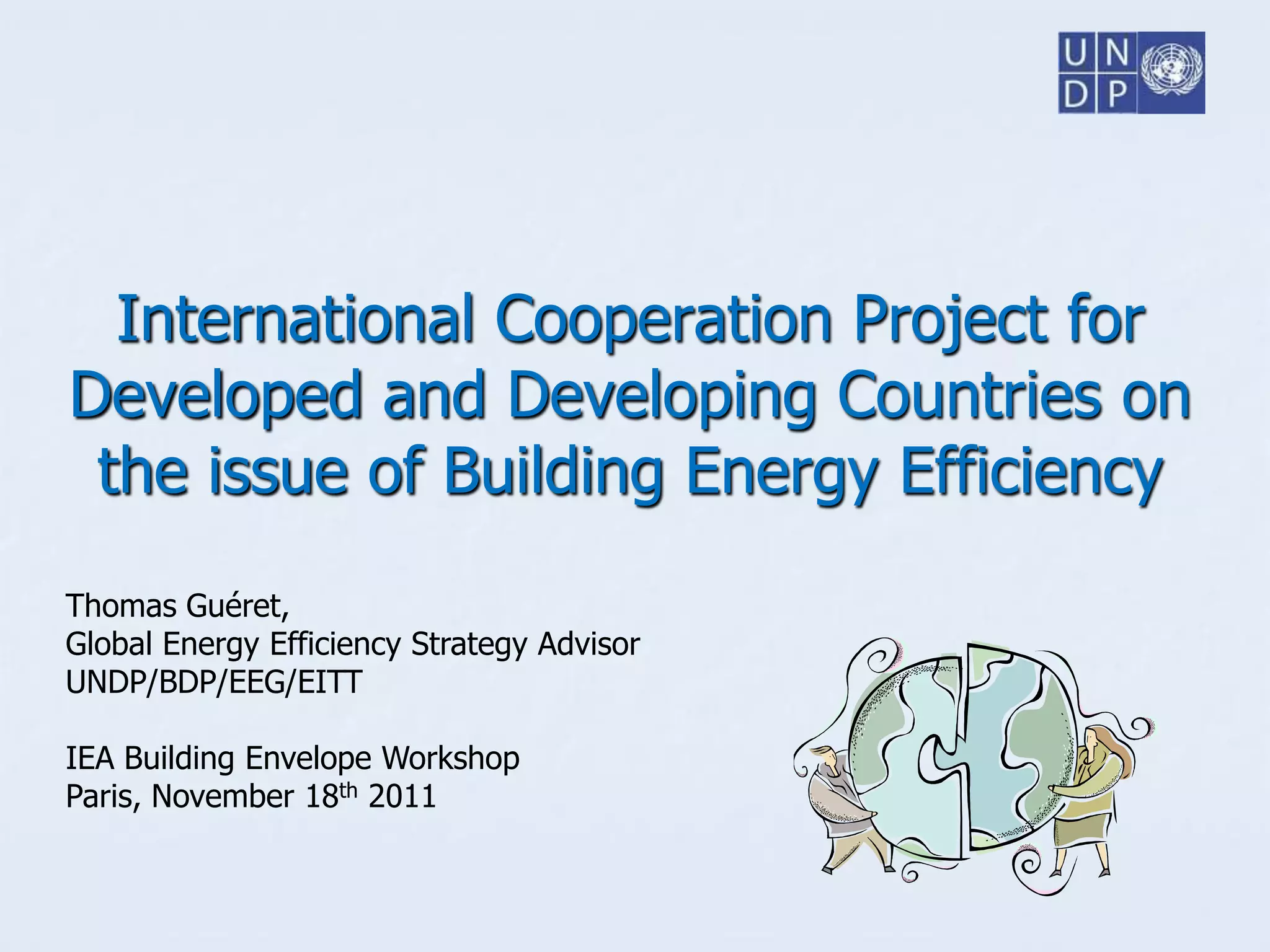 International Cooperation Project for Developed and Developing ...